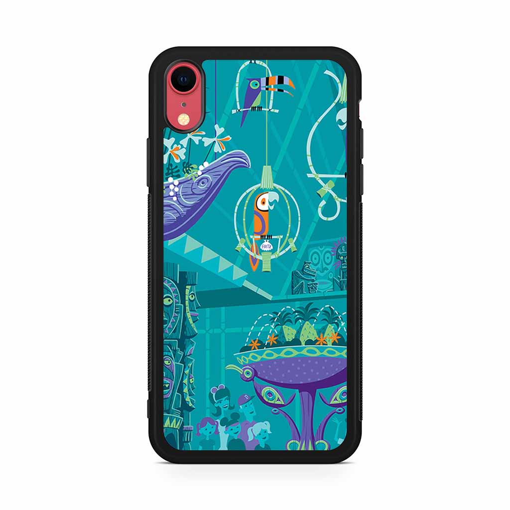 Disneyland Tiki Room iPhone XR Case – MerchPrintz