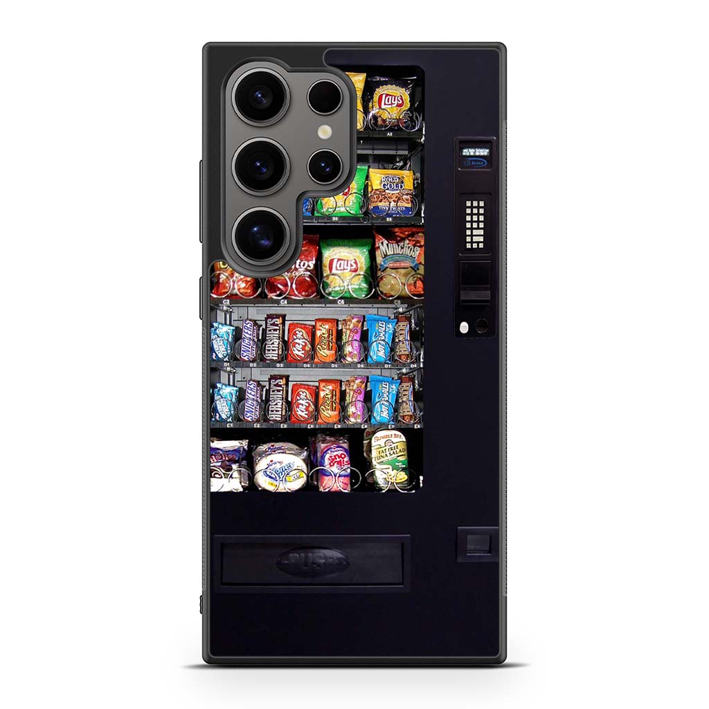 Snacks Vending Machine Samsung Galaxy S24 Series Case – MerchPrintz