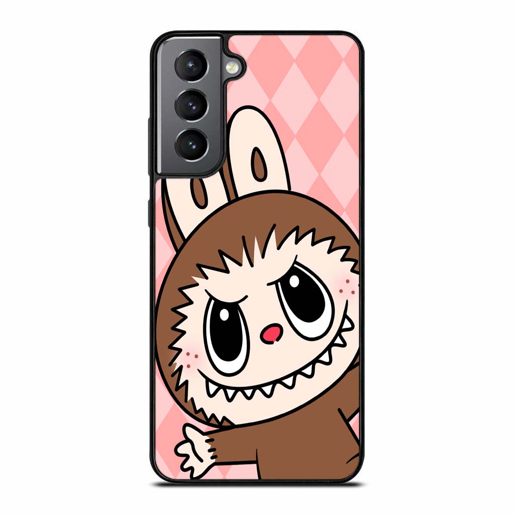 Labubu Pink Samsung Galaxy S21 5G Series Case LAB0010 – MerchPrintz