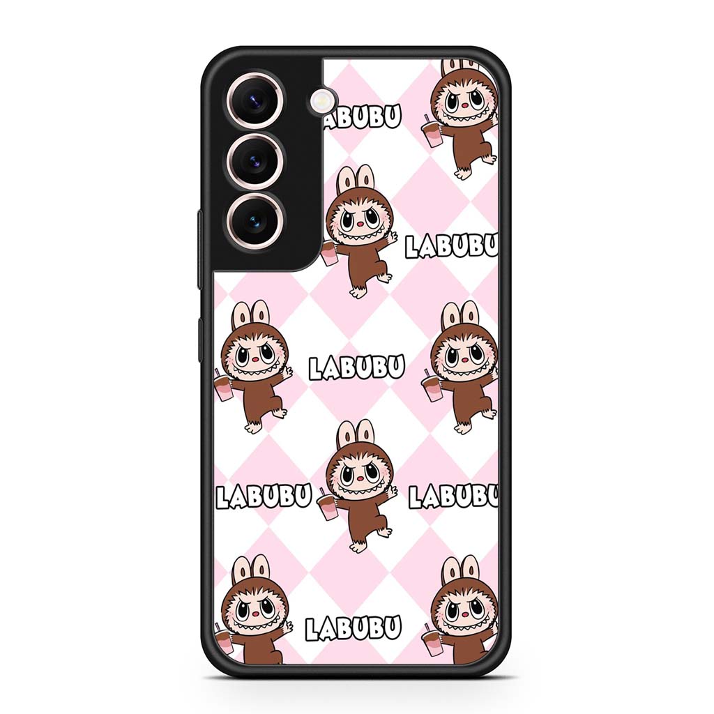 Labubu Drink Pattern Samsung Galaxy S22 Series Case – MerchPrintz