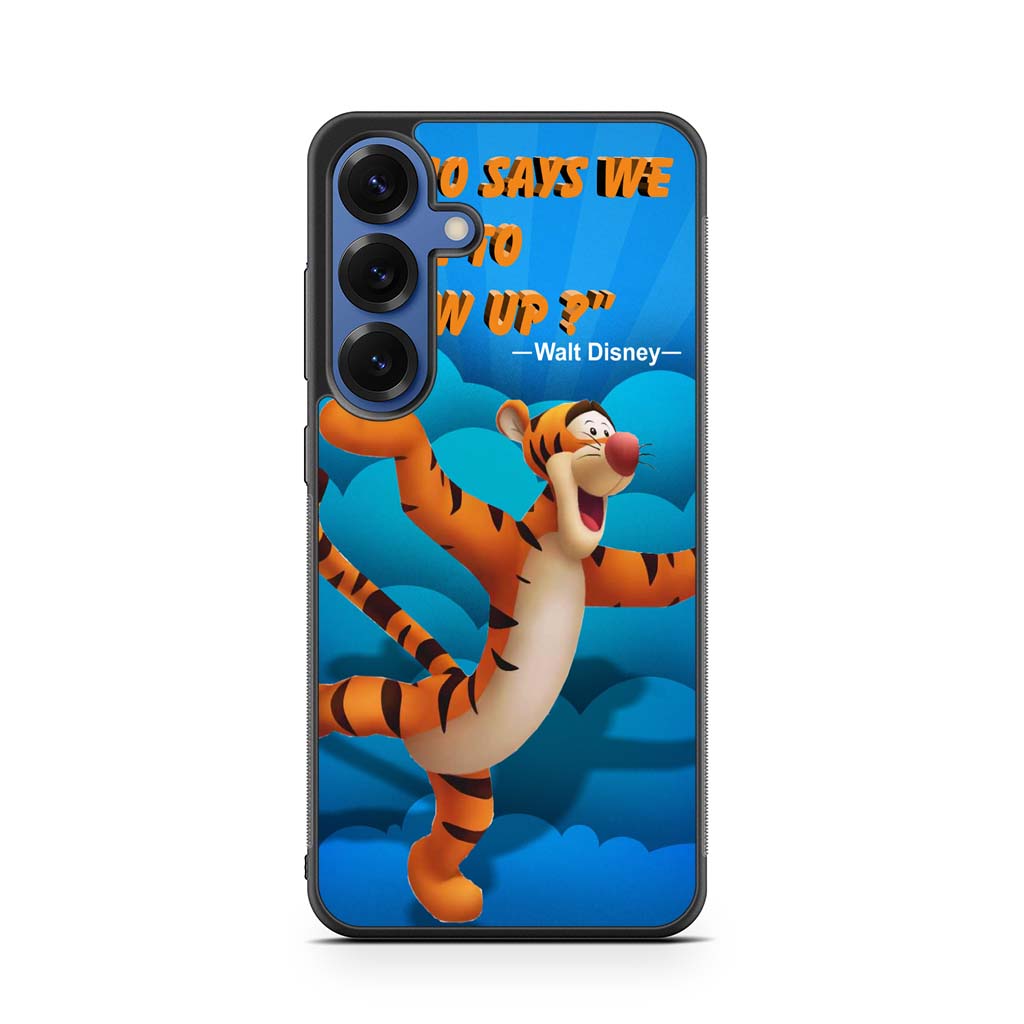 Winnie The Pooh Tigger Samsung Galaxy S25 Series Case – MerchPrintz